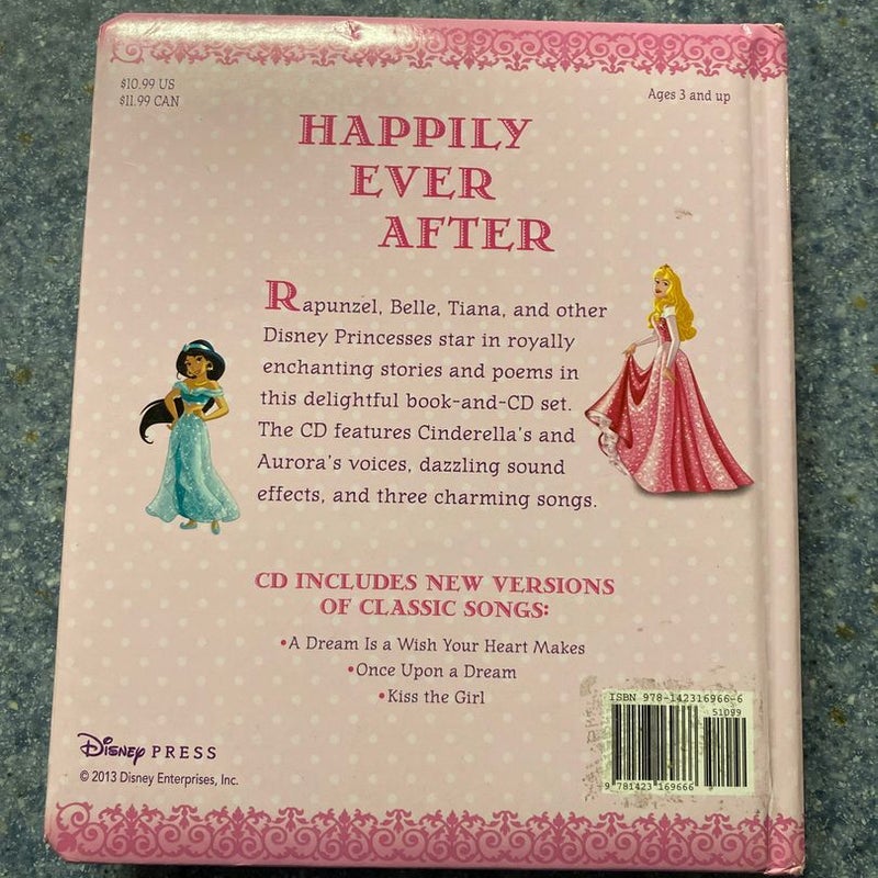Disney Princess Tiara Time (Read-Along Storybook and CD) by Disney ...