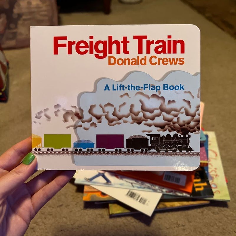 Freight Train Lift-The-Flap by Donald Crews