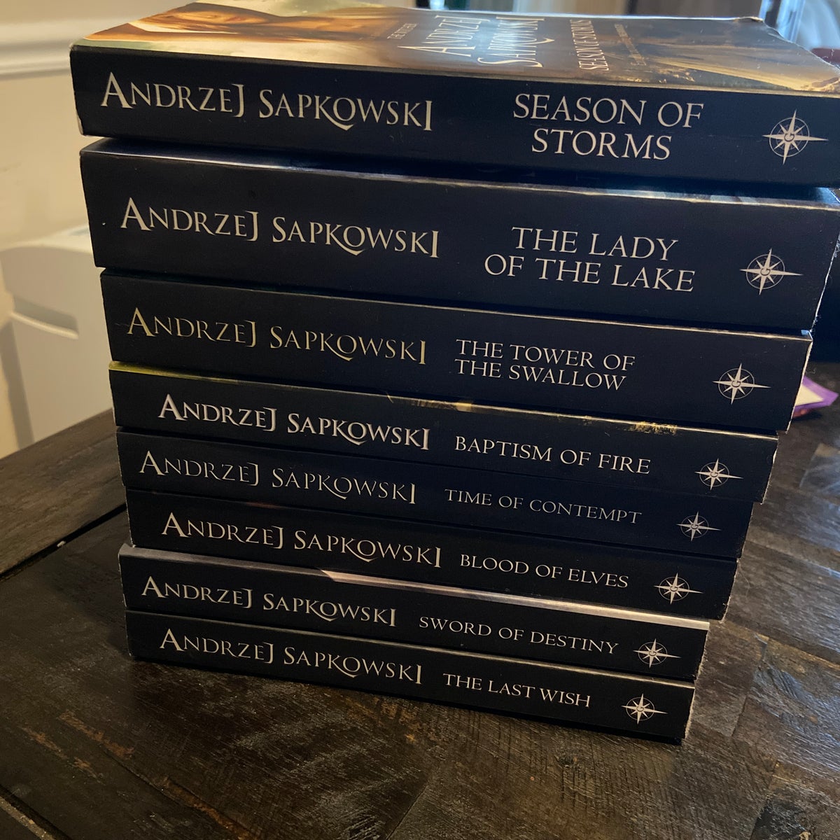 Witcher Complete Book Set - First Edition by Andrzej Sapkowski ...