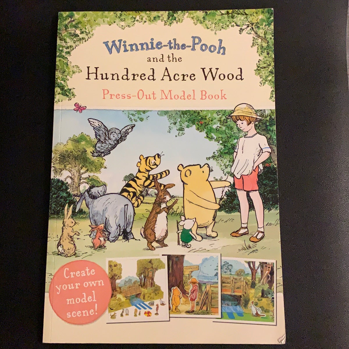 WTP and the Hundred Acre Wood Press-Out Model Book by