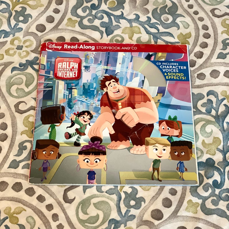 Ralph Breaks the Internet Read-Along Storybook and CD by Disney ...