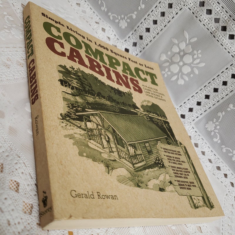 Compact Cabins by Gerald Rowan, Paperback | Pango Books
