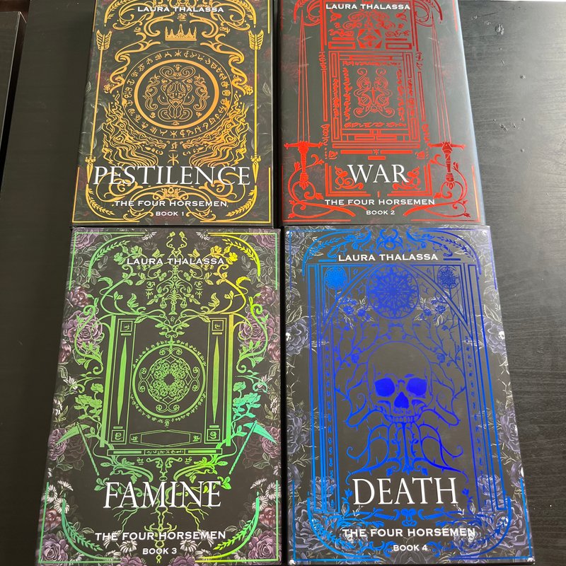 Pestilence, War, Famine, Death; The Bookish Box Exclusive Edition ...