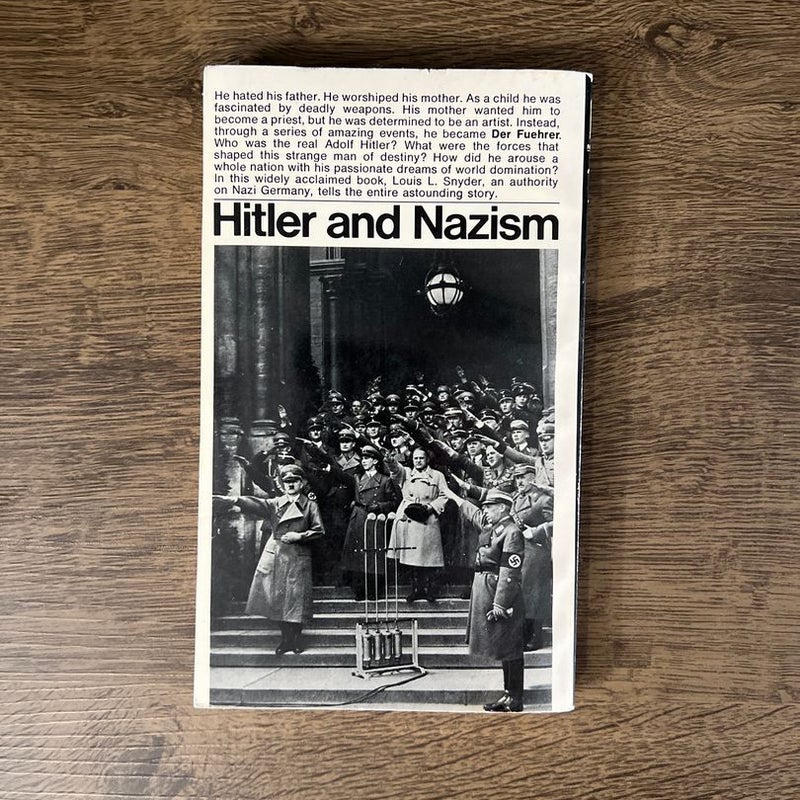 Hitler and Nazism by Louis L. Snyder, Paperback | Pangobooks