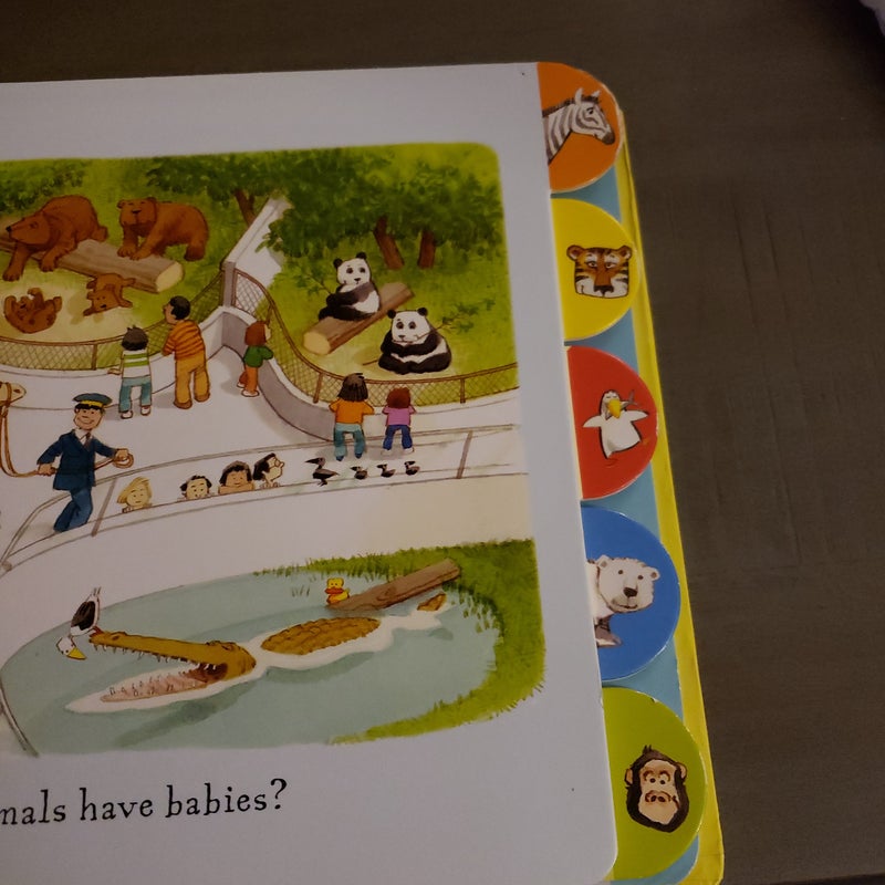 Zoo Talkabout Board Book by Heather Amery