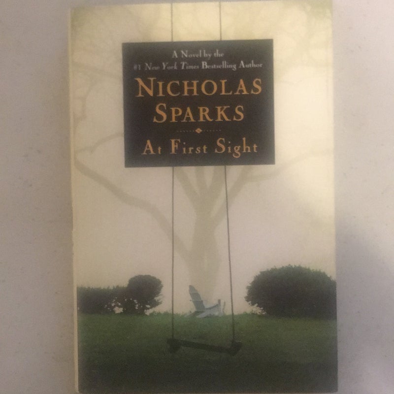 At First Sight by Nicholas Sparks, Hardcover | Pangobooks