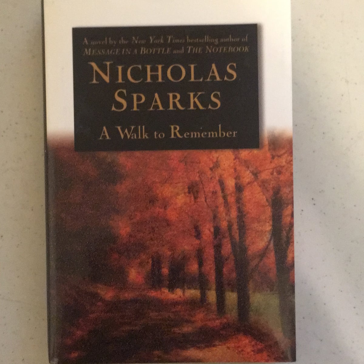 A Walk to Remember by Nicholas Sparks