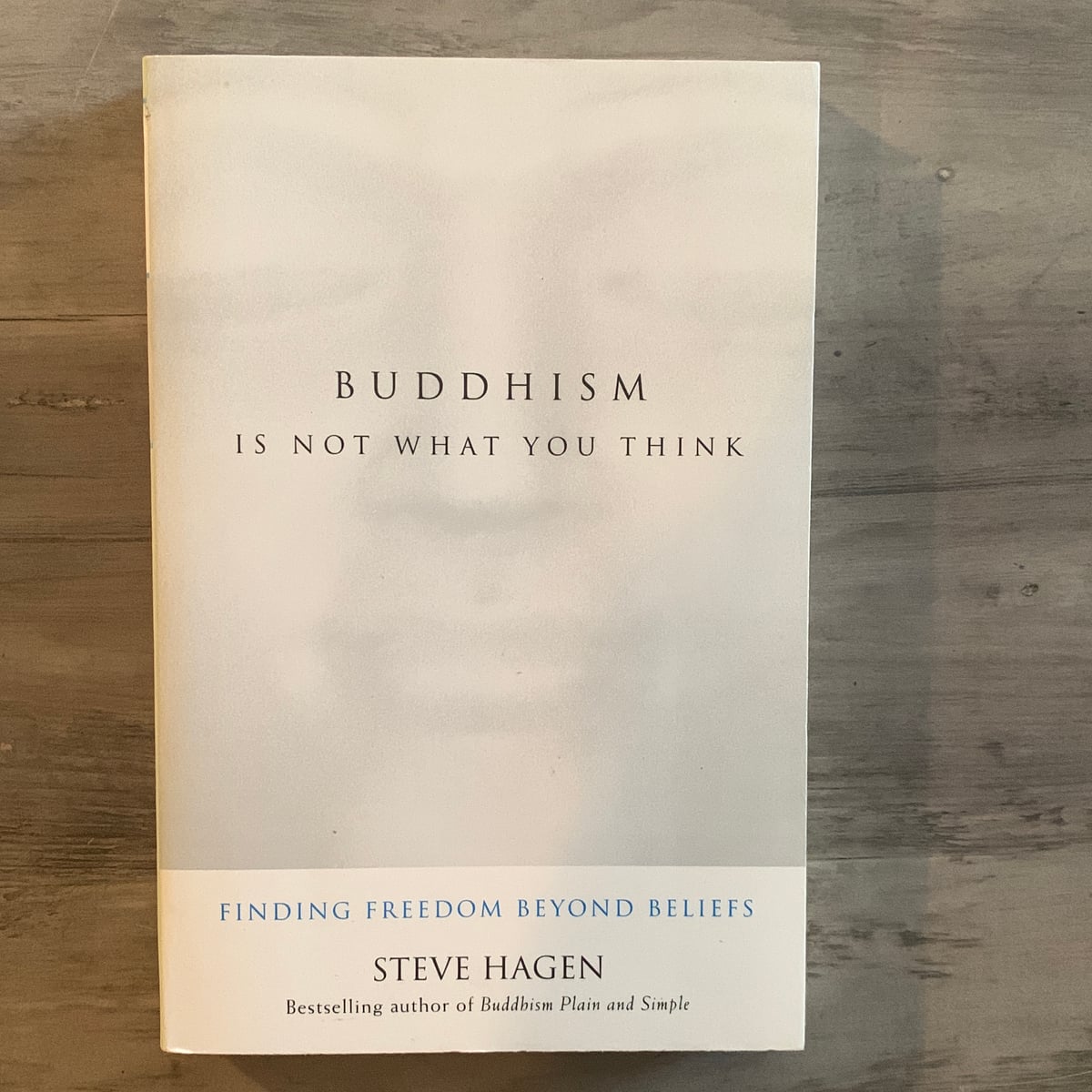 Buddhism Is Not What You Think by Steve Hagen