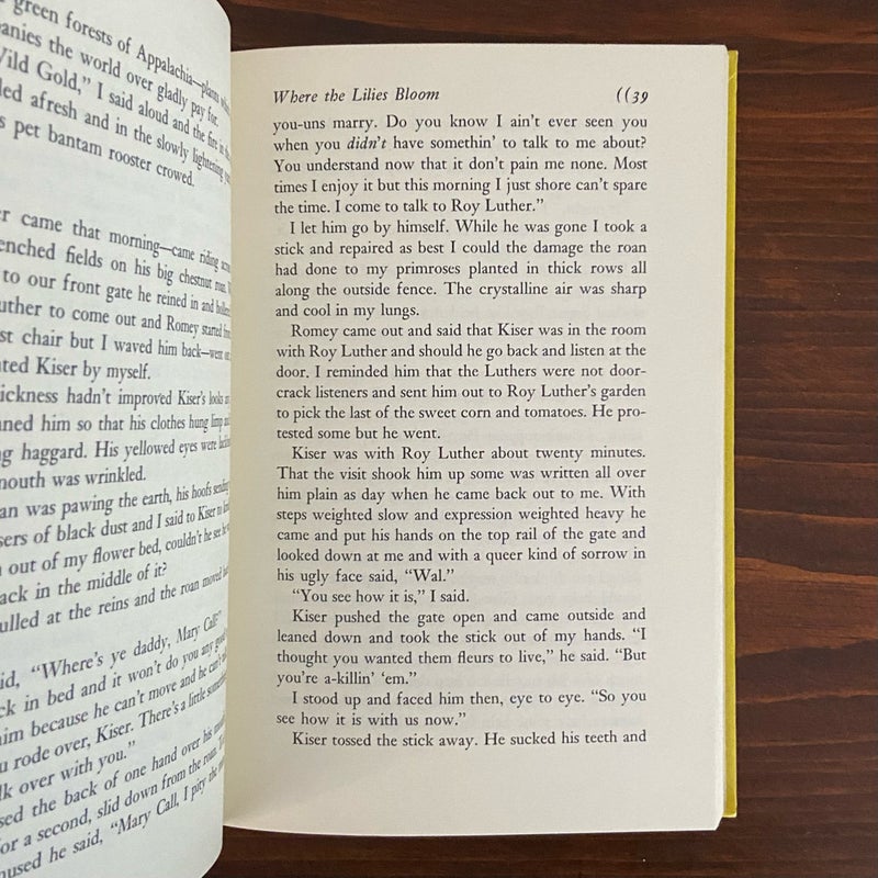 Where the Lilies Bloom