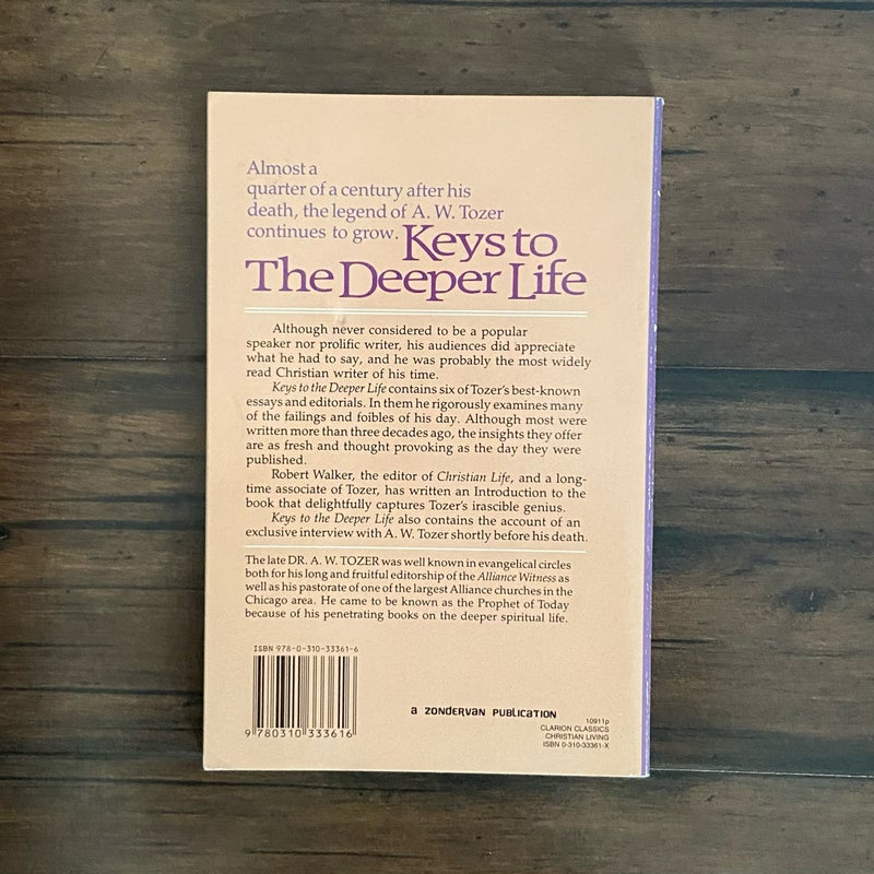 Keys to the Deeper Life by , Paperback | Pangobooks