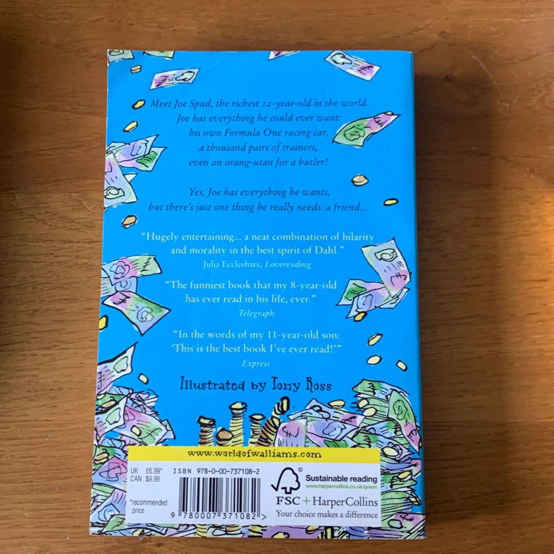 Billionaire Boy by David Walliams; Tony Ross (Illustrator), Paperback ...