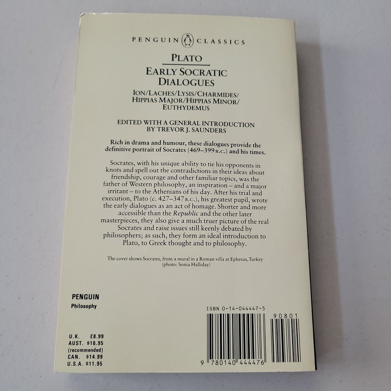 Early Socratic Dialogues by Plató, Paperback | Pangobooks