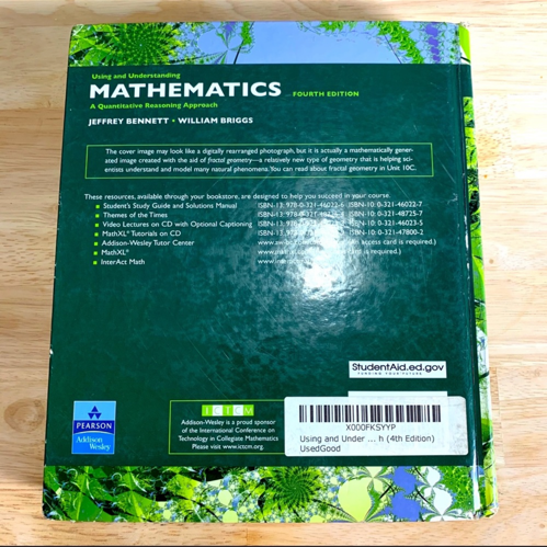 Using and Understanding Mathematics by Jeffrey O. Bennett, Hardcover | Pangobooks