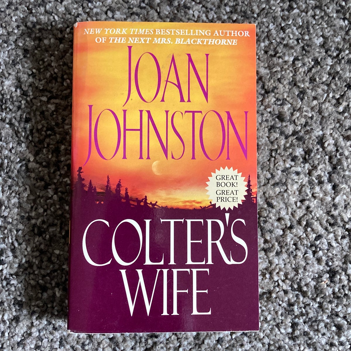 Colters Wife by Joan Johnston, Paperback | Pangobooks