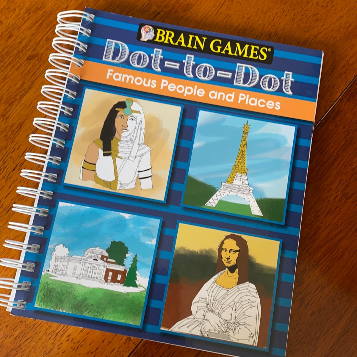 Brain Games Dot to Dot Famous People by Publications International Ltd ...