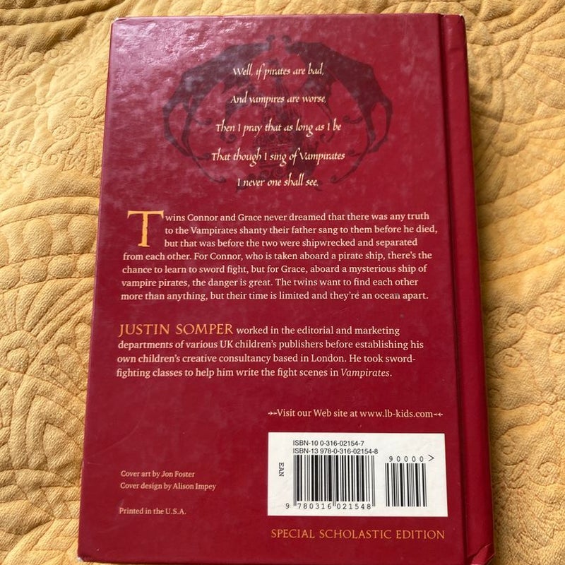 Vampirates by Justin Somper, Hardcover | Pangobooks