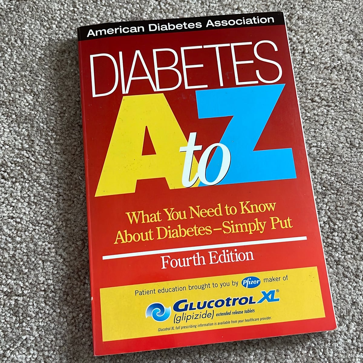 Diabetes A to Z by American Diabetes Association Staff, Paperback ...