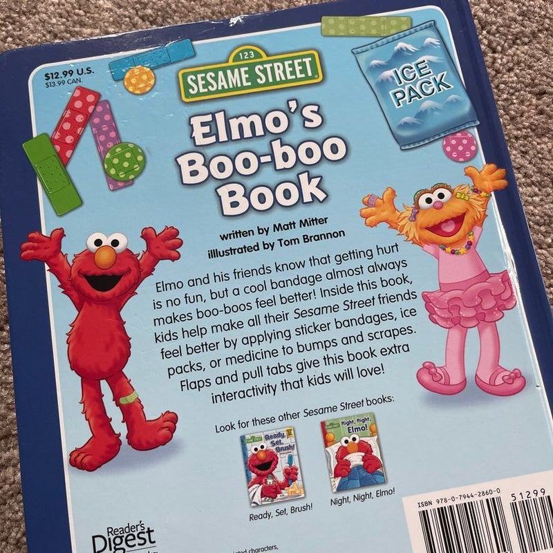 Sesame Street Elmo's Boo Boo Book by Sesame Street Staff