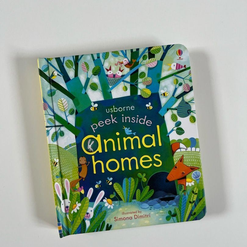 Peek Inside Animal Homes by Anna Milbourne, Hardcover | Pangobooks