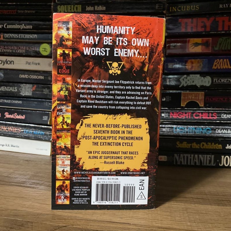 Extinction War by Nicholas Sansbury Smith