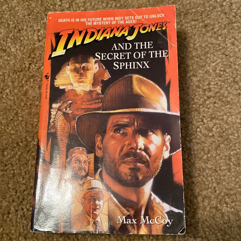 Indiana Jones and the Secret of the Sphinx by Max McCoy