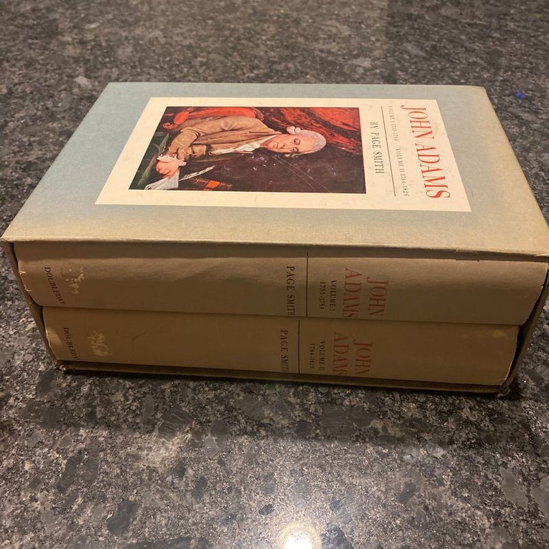 John Adams: Volume I 1735-1784; Volume II 1784-1826 by Doubleday ...