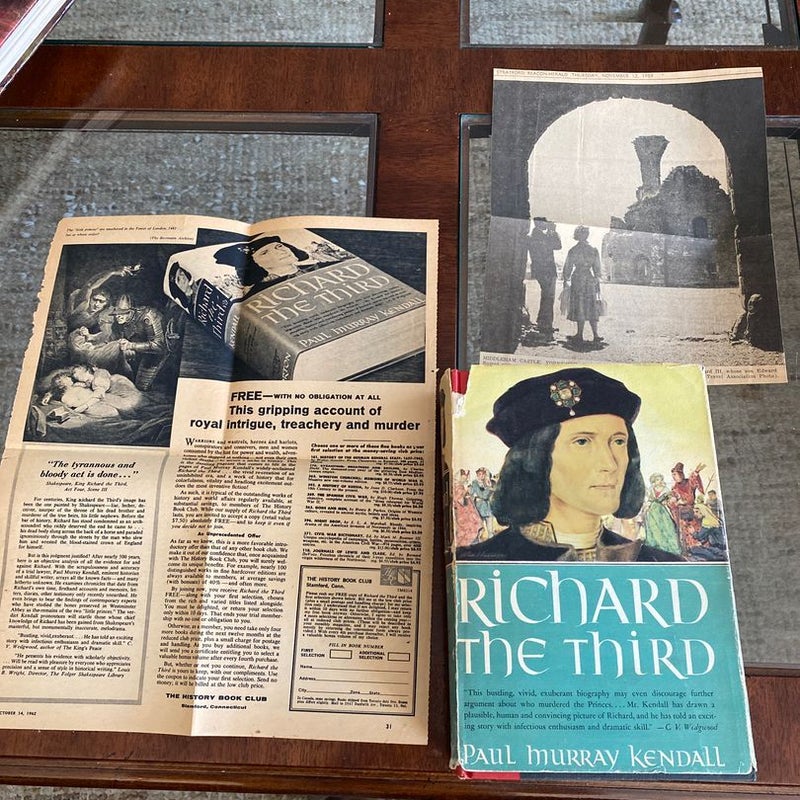Richard the Third by Kendall, Paul Murray , Hardcover | Pangobooks