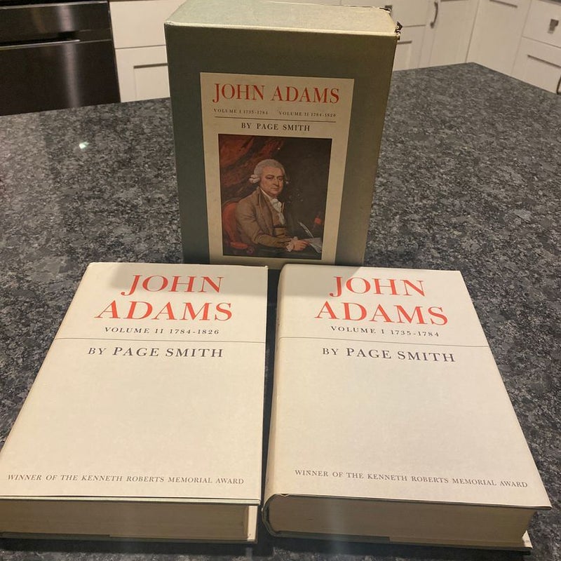John Adams: Volume I 1735-1784; Volume II 1784-1826 by Doubleday ...