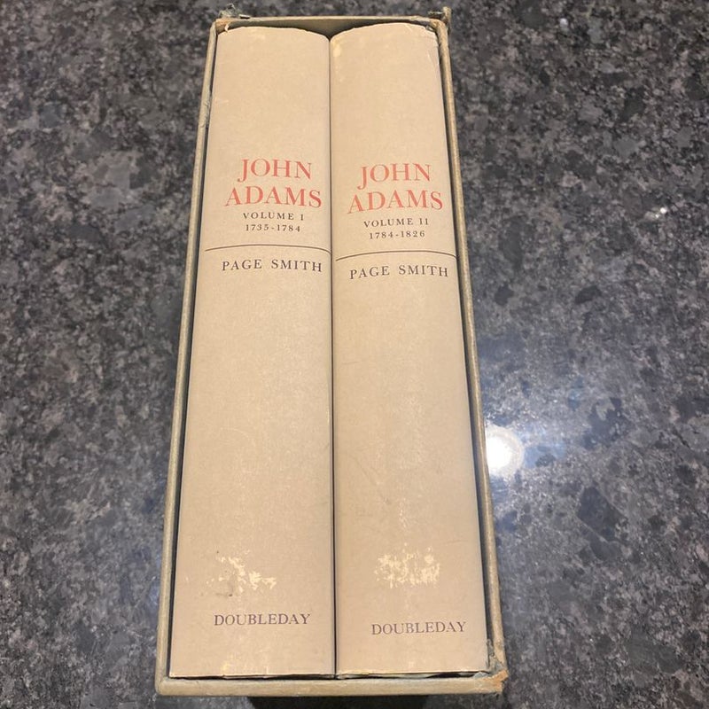 John Adams: Volume I 1735-1784; Volume II 1784-1826 by Doubleday ...