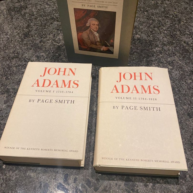 John Adams: Volume I 1735-1784; Volume II 1784-1826 by Doubleday ...