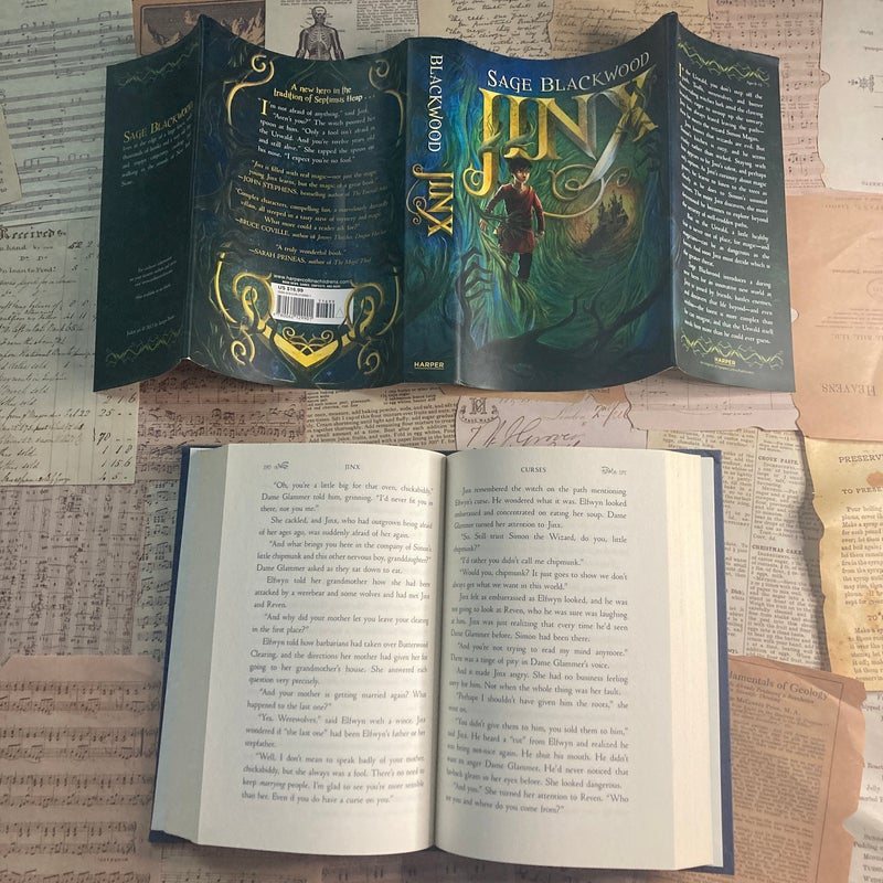 Jinx by Sage Blackwood, Hardcover | Pangobooks