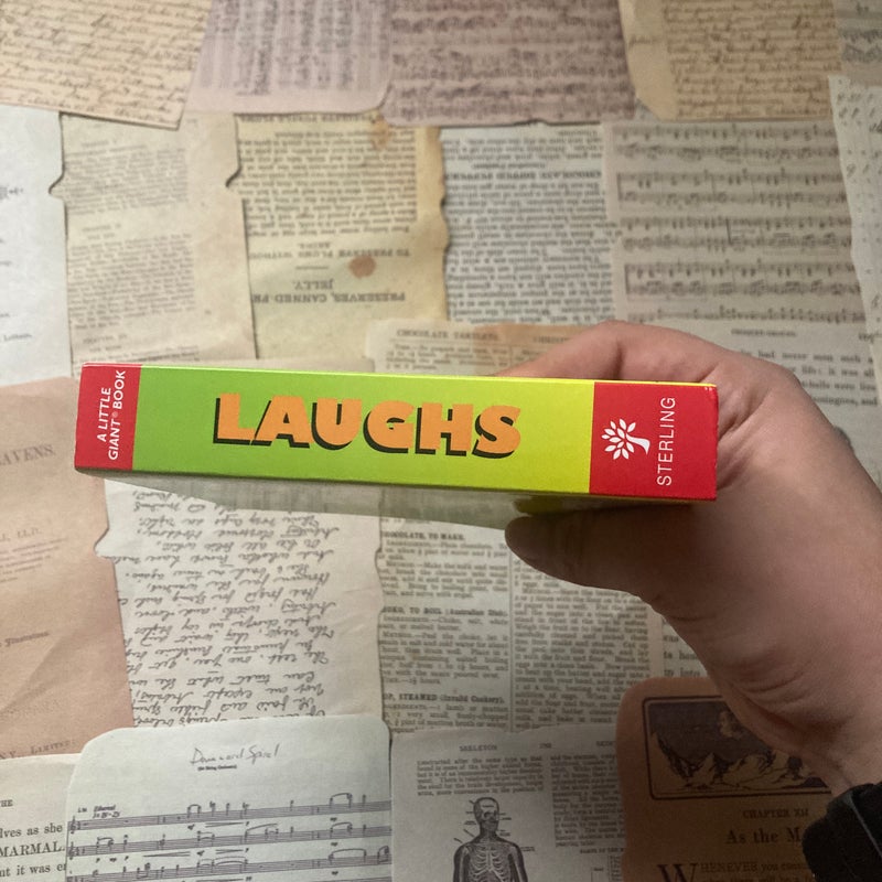 Laughs - Little Giant® Book by Philip Yates, Hardcover | Pangobooks