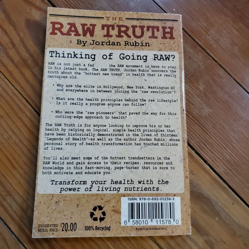 Raw Truth by Jordan Rubin, Paperback | Pangobooks