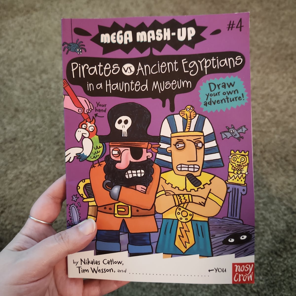 Mega Mash-Up: Ancient Egyptians vs. Pirates in a Haunted Museum by Tim ...