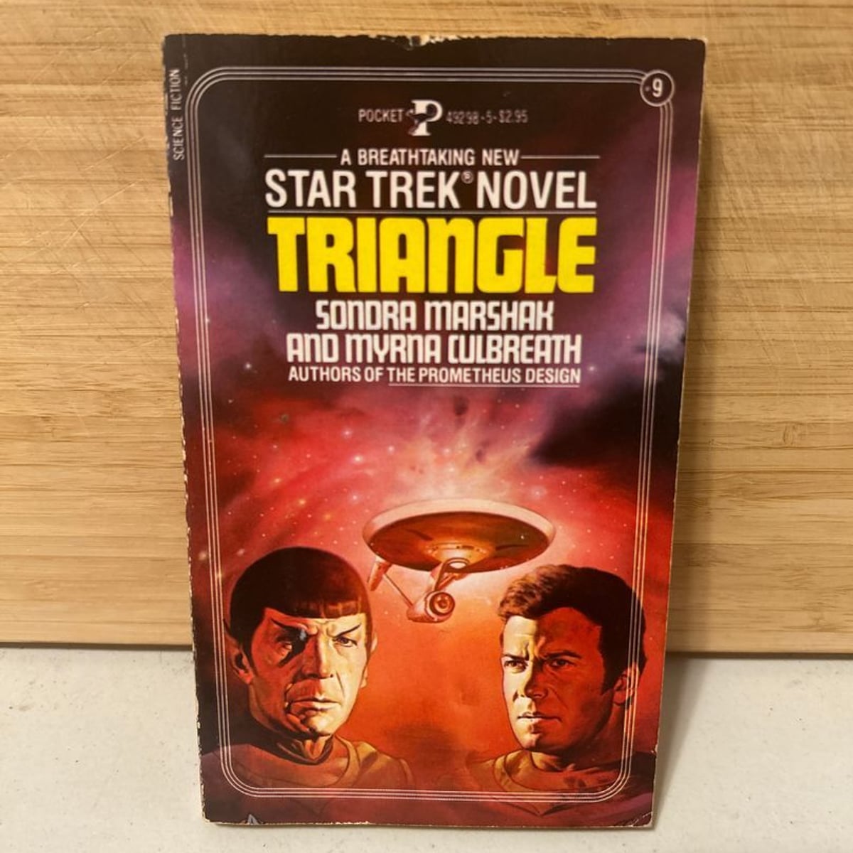 Star Trek Novel TRIANGLE by Sondra Marshak & Myana Culbreath, Paperback ...