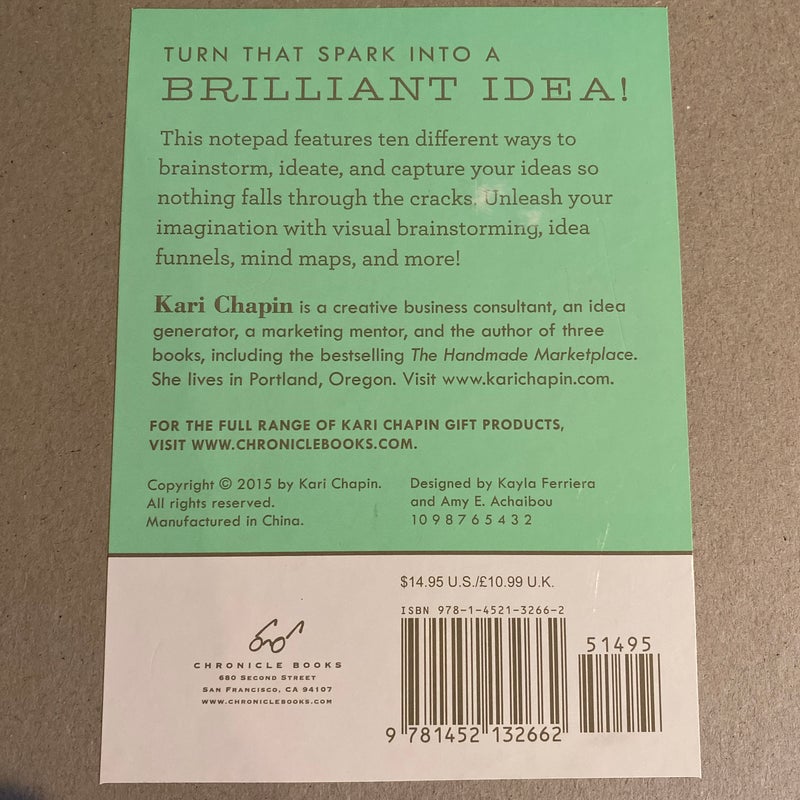 The Brilliant Ideas Launch Pad by Kari Chapin, Paperback | Pangobooks