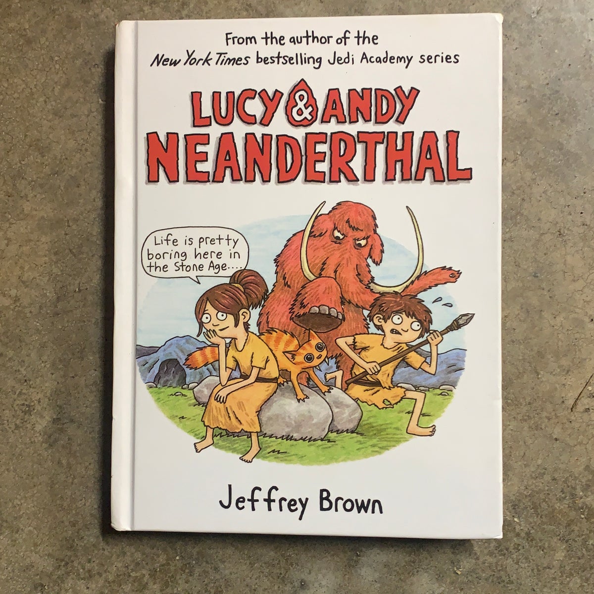 Lucy and Andy Neanderthal by Jeffrey Brown