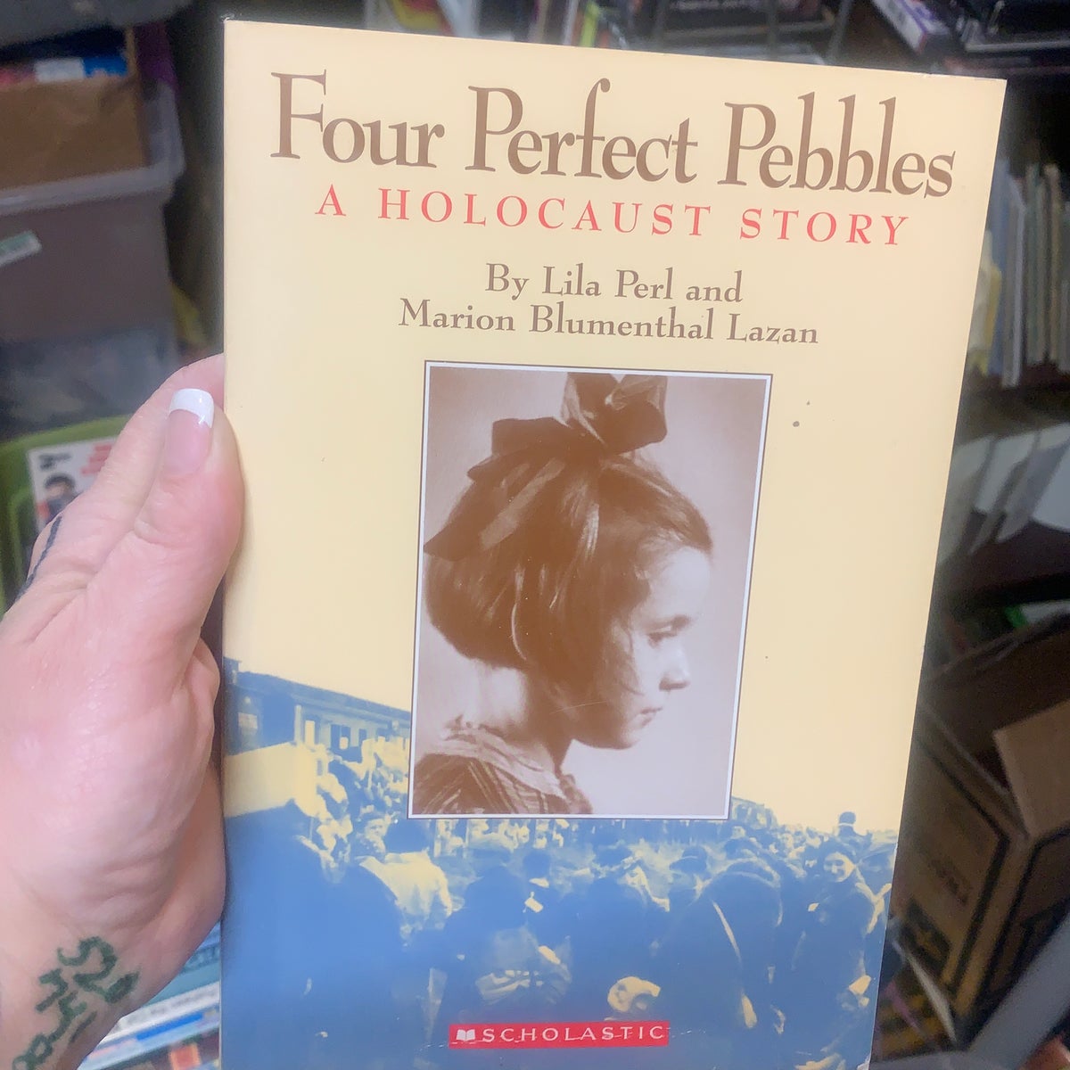 Four Perfect Pebbles by Lila Perl, Marion Blumenthal Lazan