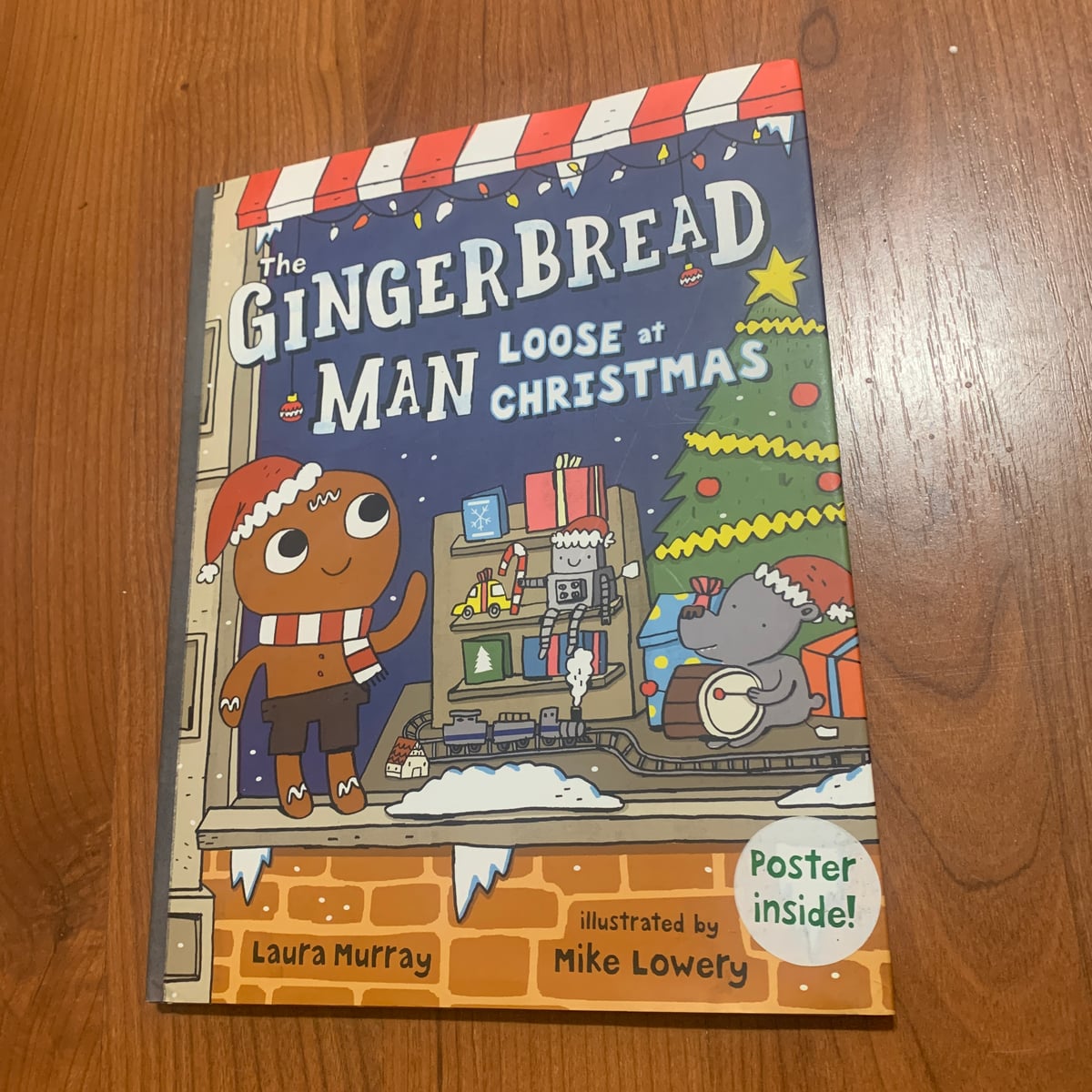 The Gingerbread Man Loose at Christmas by Laura Murray, Hardcover ...