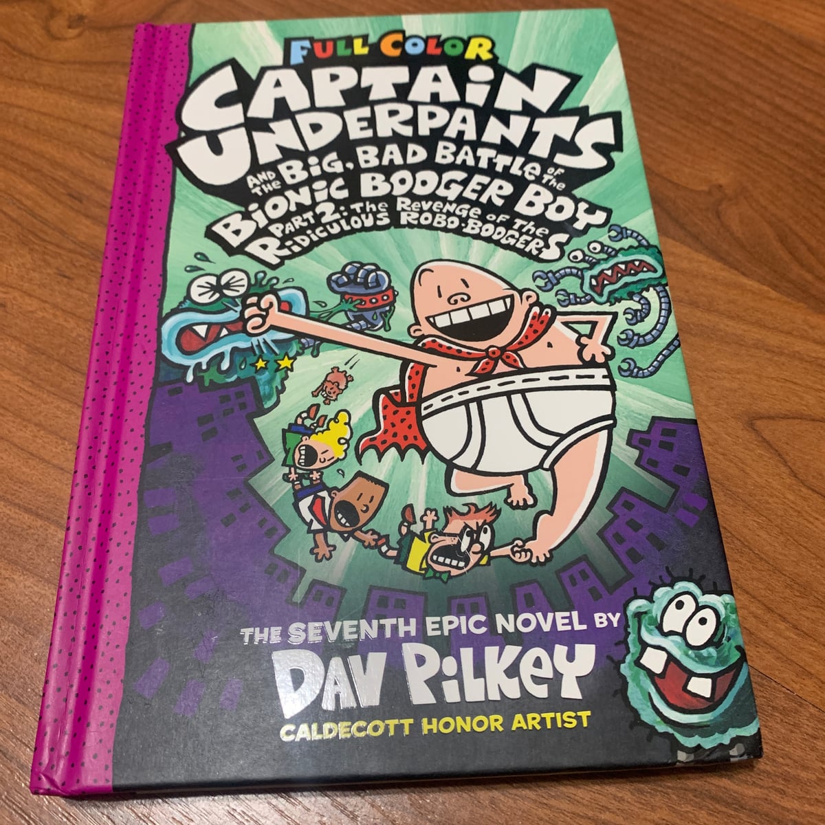 Captain Underpants and the Big, Bad Battle of the Bionic Booger Boy by ...