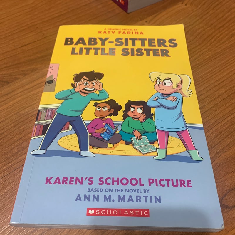 Karen's School Picture: a Graphic Novel (Baby-Sitters Little Sister #5) (Adapted Edition) by Ann ...