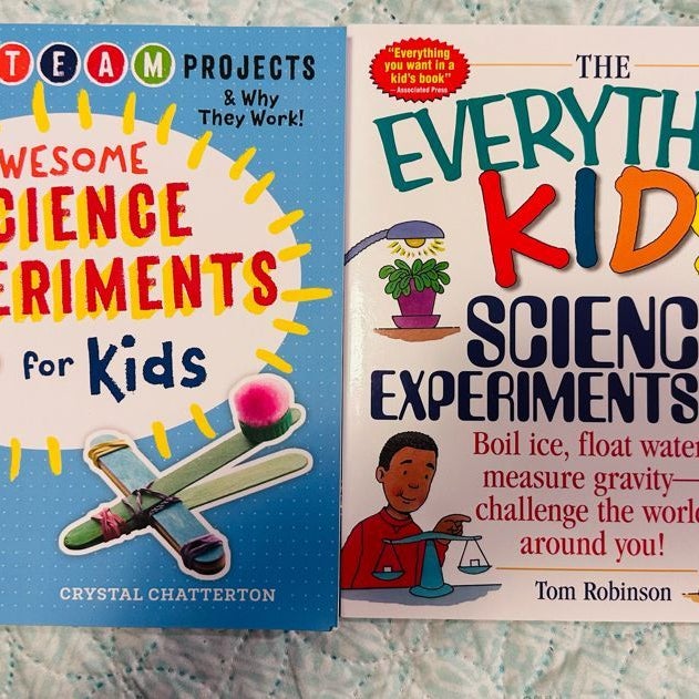 NEW!! Bundle of 2 New Science Experiments Books by Crystal Chatteryon ...