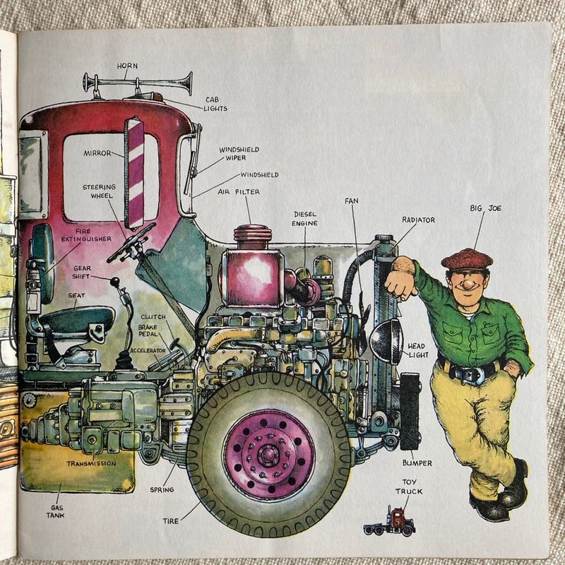 Big Joe's Trailer Truck by Joe Mathieu, Paperback | Pangobooks