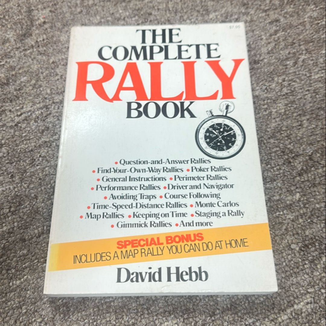 The Complete Rally Book by David Hebb