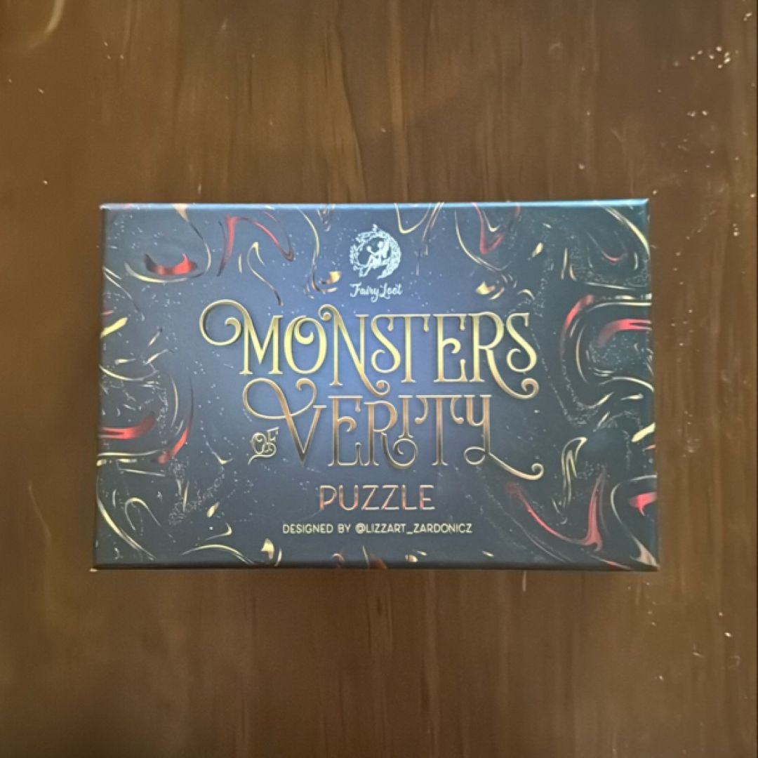 Monsters of Verity puzzle (FairyLoot exclusive) by V.E. Schwab ...