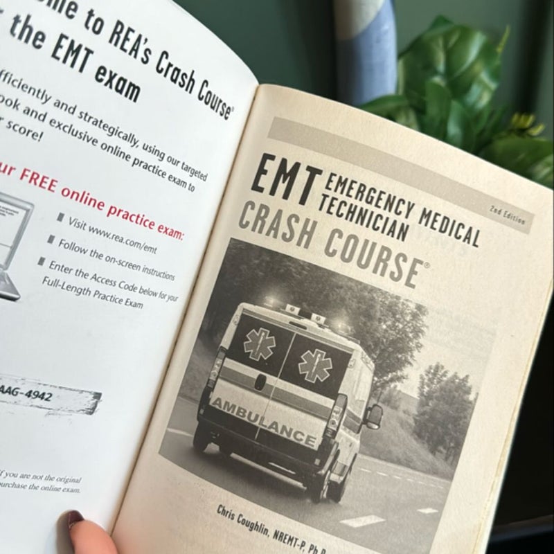 EMT Crash Course with Online Practice Test by Christopher Coughlin