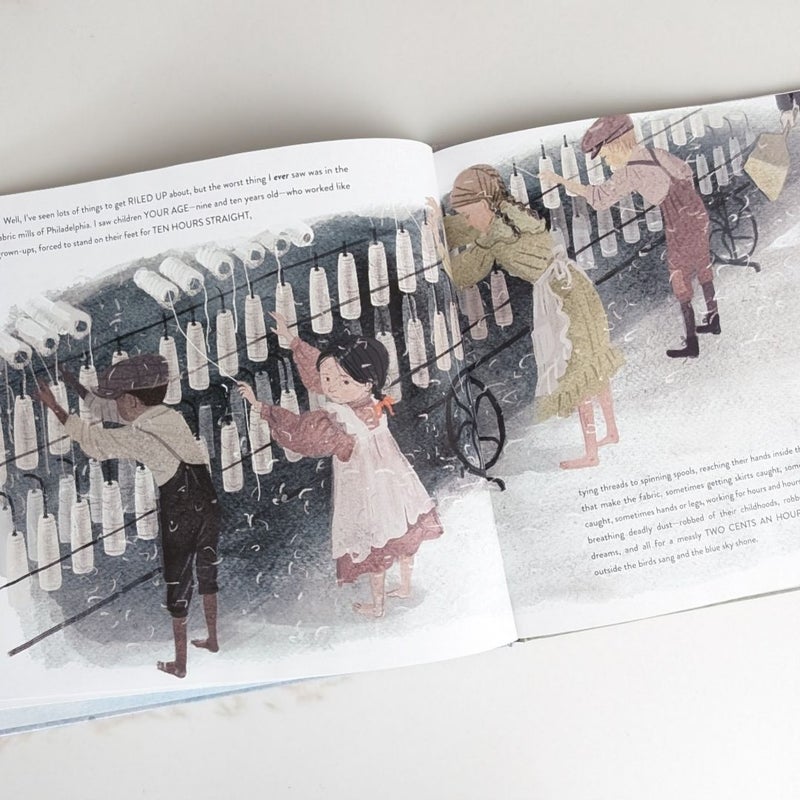 Mother Jones and Her Army of Mill Children by Jonah Winter