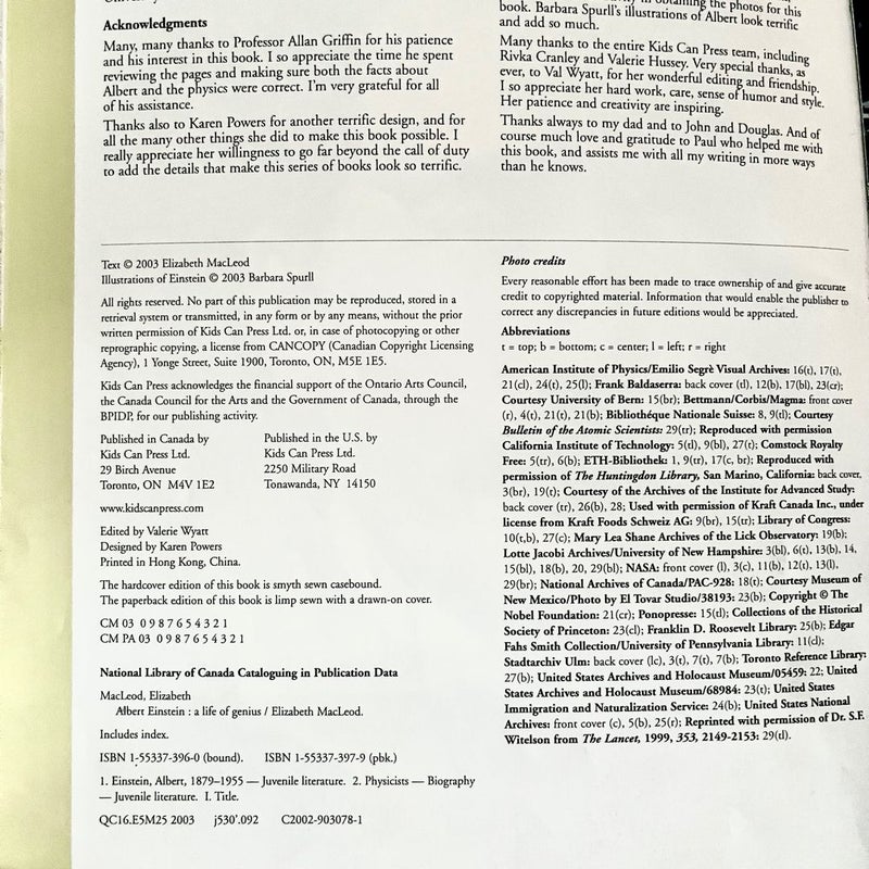 Albert Einstein by Elizabeth MacLeod, Paperback | Pangobooks