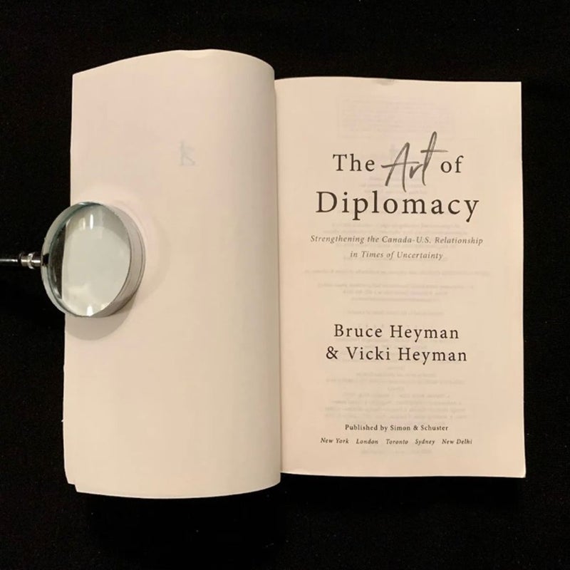 The Art of Diplomacy by Bruce Heyman, Paperback | Pangobooks