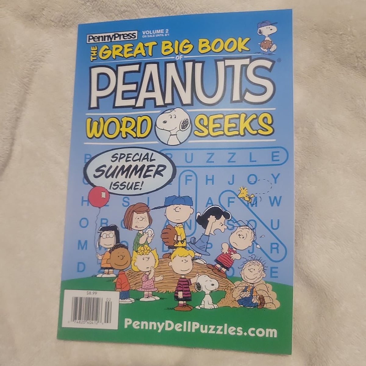 Penny Press The Great Big Book of Peanuts Word Seeks by Penny Press ...